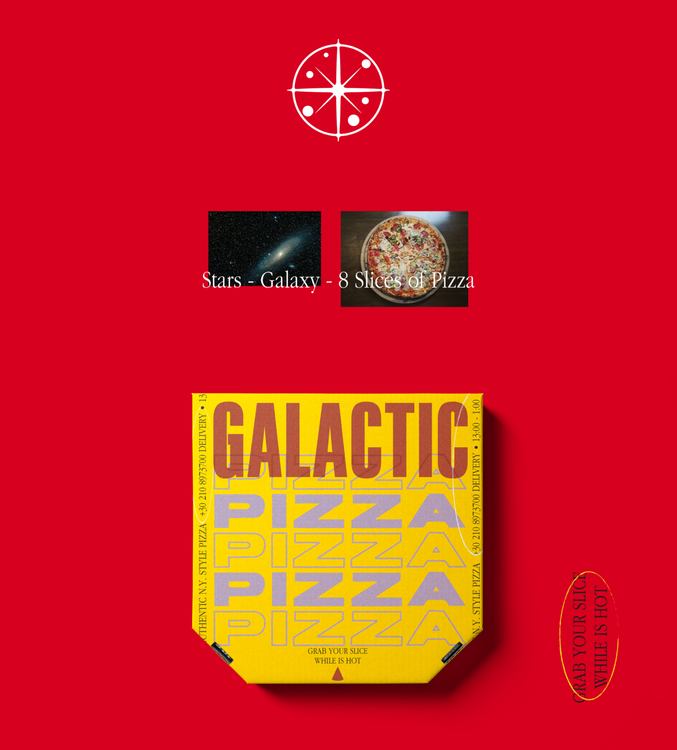 Galactic Pizza - Ruto Design Studio